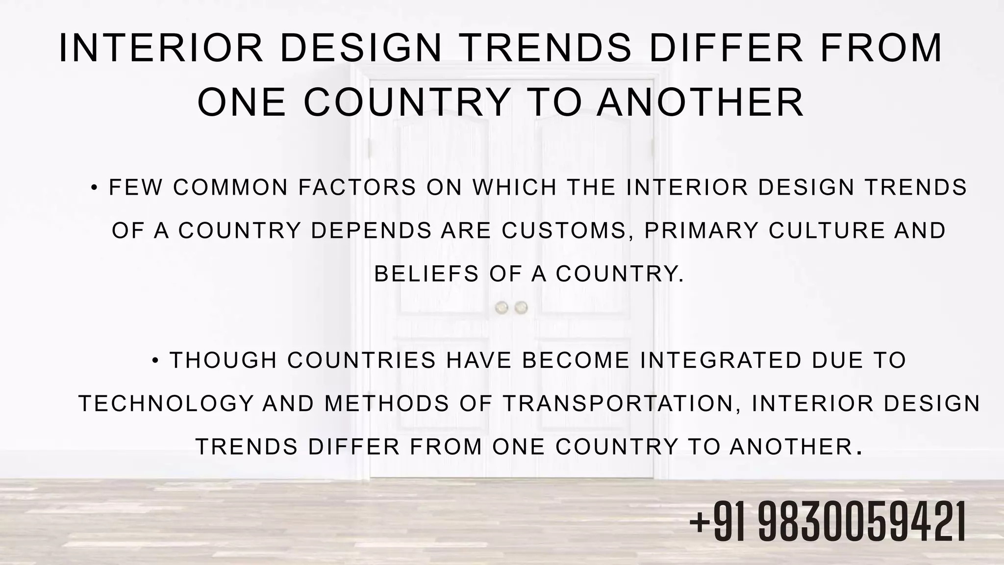 Few fun facts about interior design you will love reading . | PPT