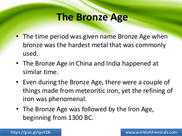 Few interesting facts of bronze