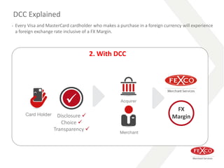 Fexco Merchant Services Dynamic Currency Conversion | PDF