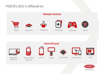 Fexco Merchant Services Dynamic Currency Conversion | PDF