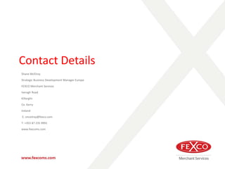 Fexco Merchant Services Dynamic Currency Conversion | PDF