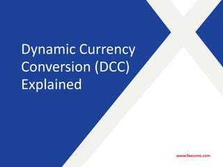 Fexco Merchant Services Dynamic Currency Conversion | PDF