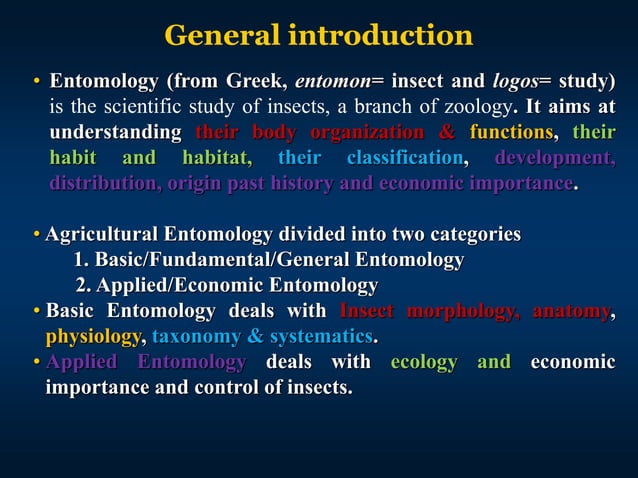FEY Lec. 1 RKP_History of Entomology.ppt