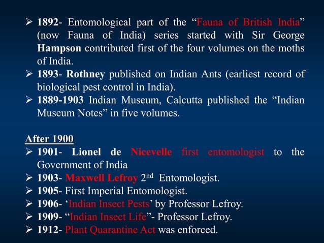 FEY Lec. 1 RKP_History of Entomology.ppt