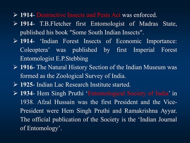 FEY Lec. 1 RKP_History of Entomology.ppt