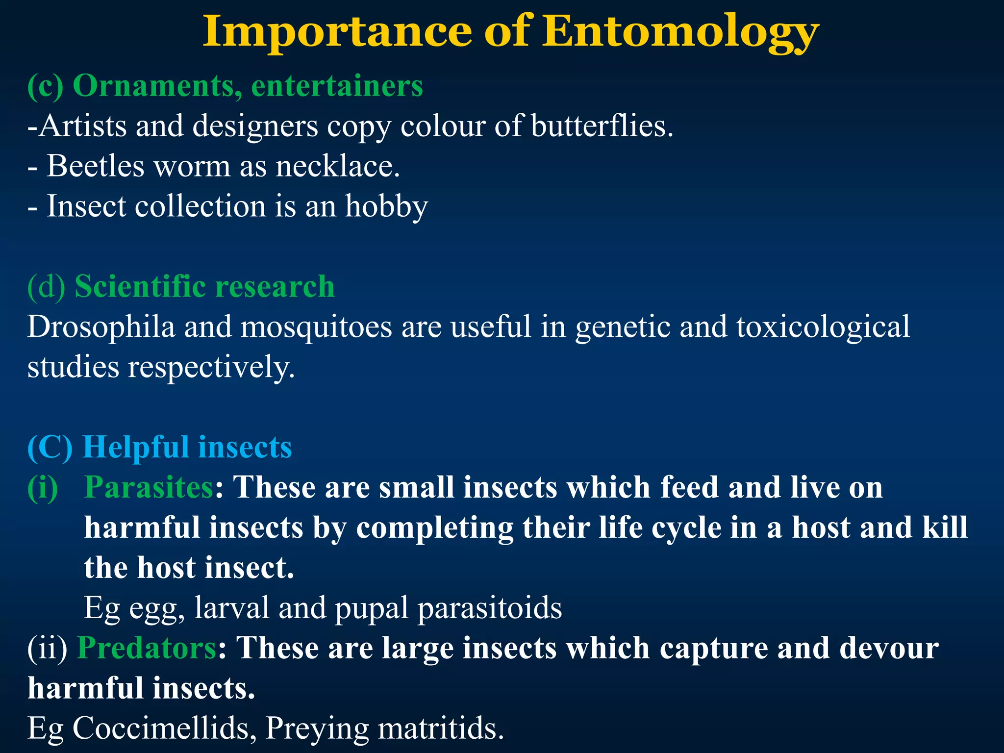 FEY Lec. 5 RKP_Importance of Entomology.ppt