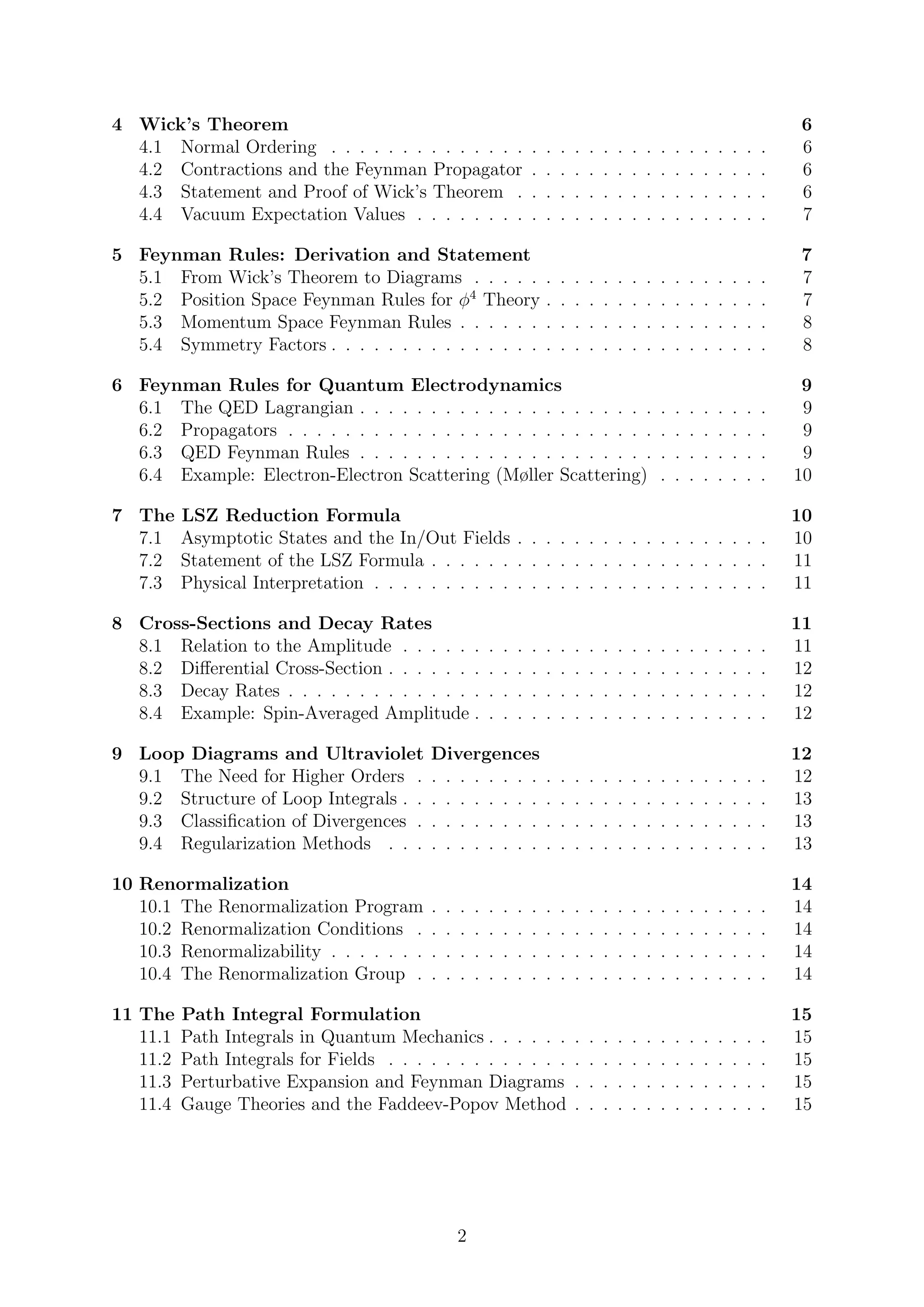 Feynman Diagrams: Theory and Applications | PDF