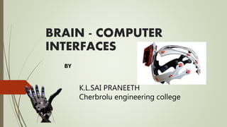 brain computing interfaces | PPTX