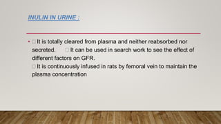 GFR determinants | PPTX | Heart and Cardiovascular Diseases | Diseases ...