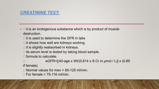 GFR determinants | PPTX | Heart and Cardiovascular Diseases | Diseases ...
