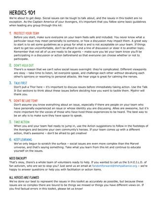 Marvel Cinematic Universe: The Hero Toolkit | PDF | Comics and Graphic ...