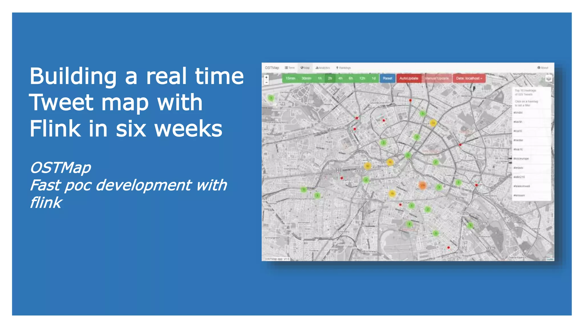 Building a real time Tweet map with Flink in six weeks | PPTX | Databases | Computer Software ...