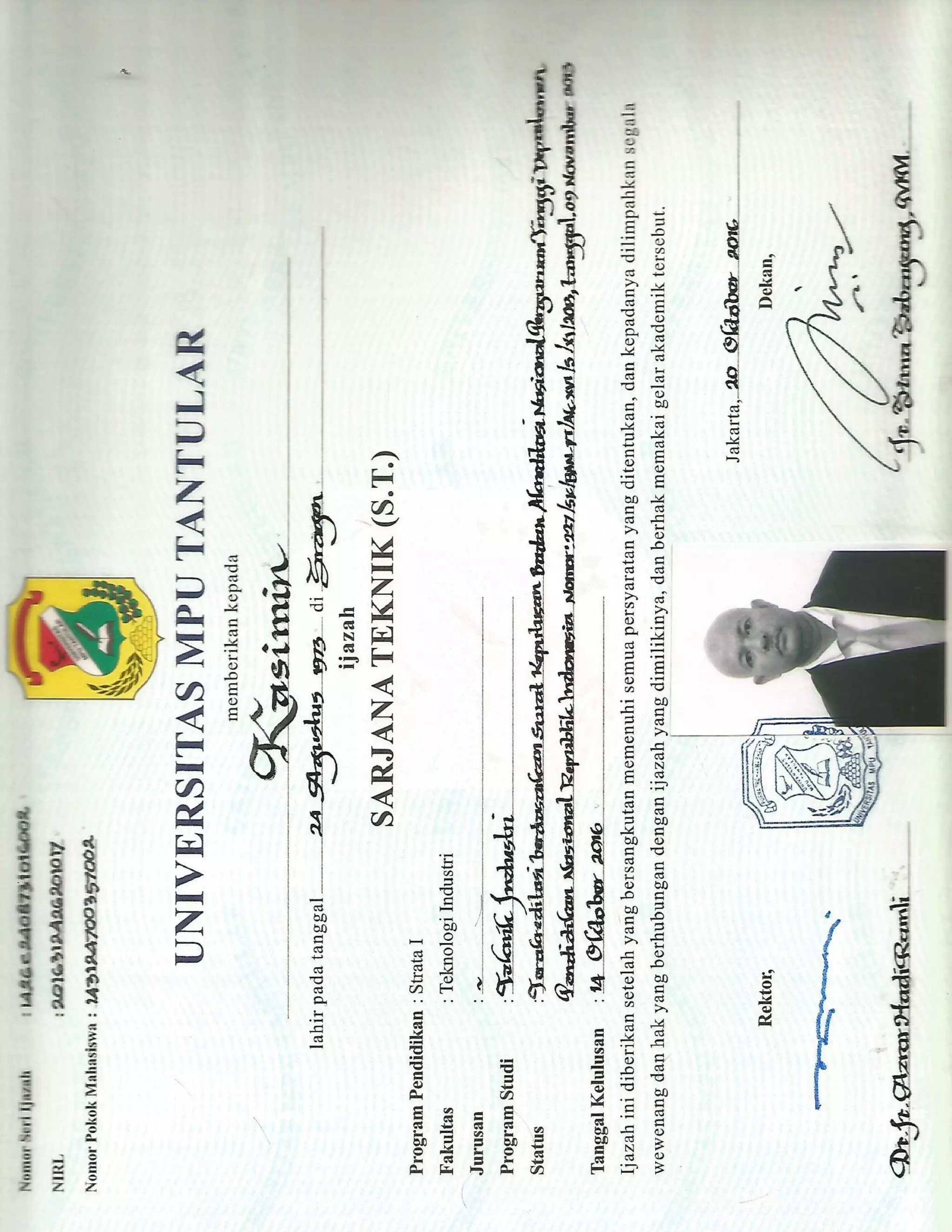 Certificate UMT | PDF