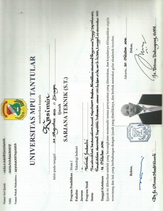 Certificate UMT | PDF