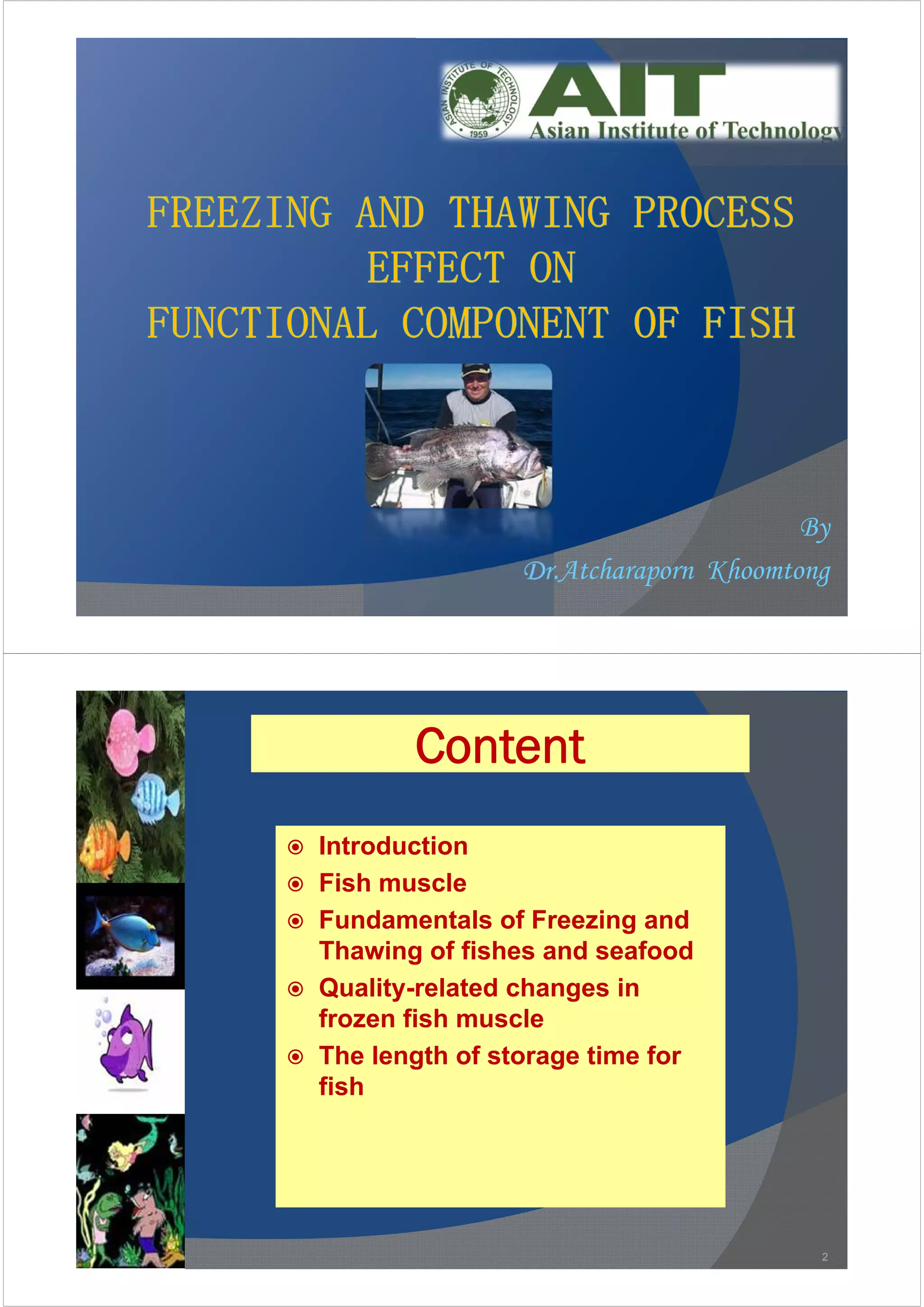 freezing and thawing process | PDF