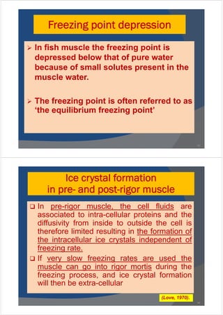 freezing and thawing process | PDF