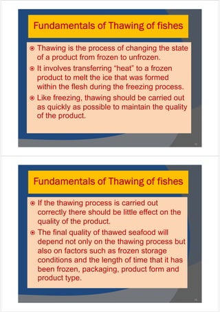 freezing and thawing process | PDF