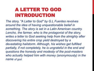 FF1 A Letter to God | PPTX | Christianity | Religion & Spirituality