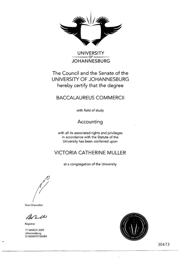 B.Com certificate | PDF