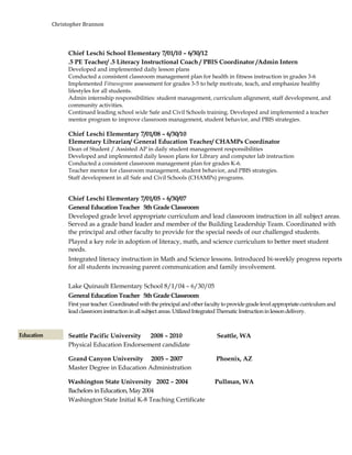 Chris resume updated 1 3 16 - Copy | DOC