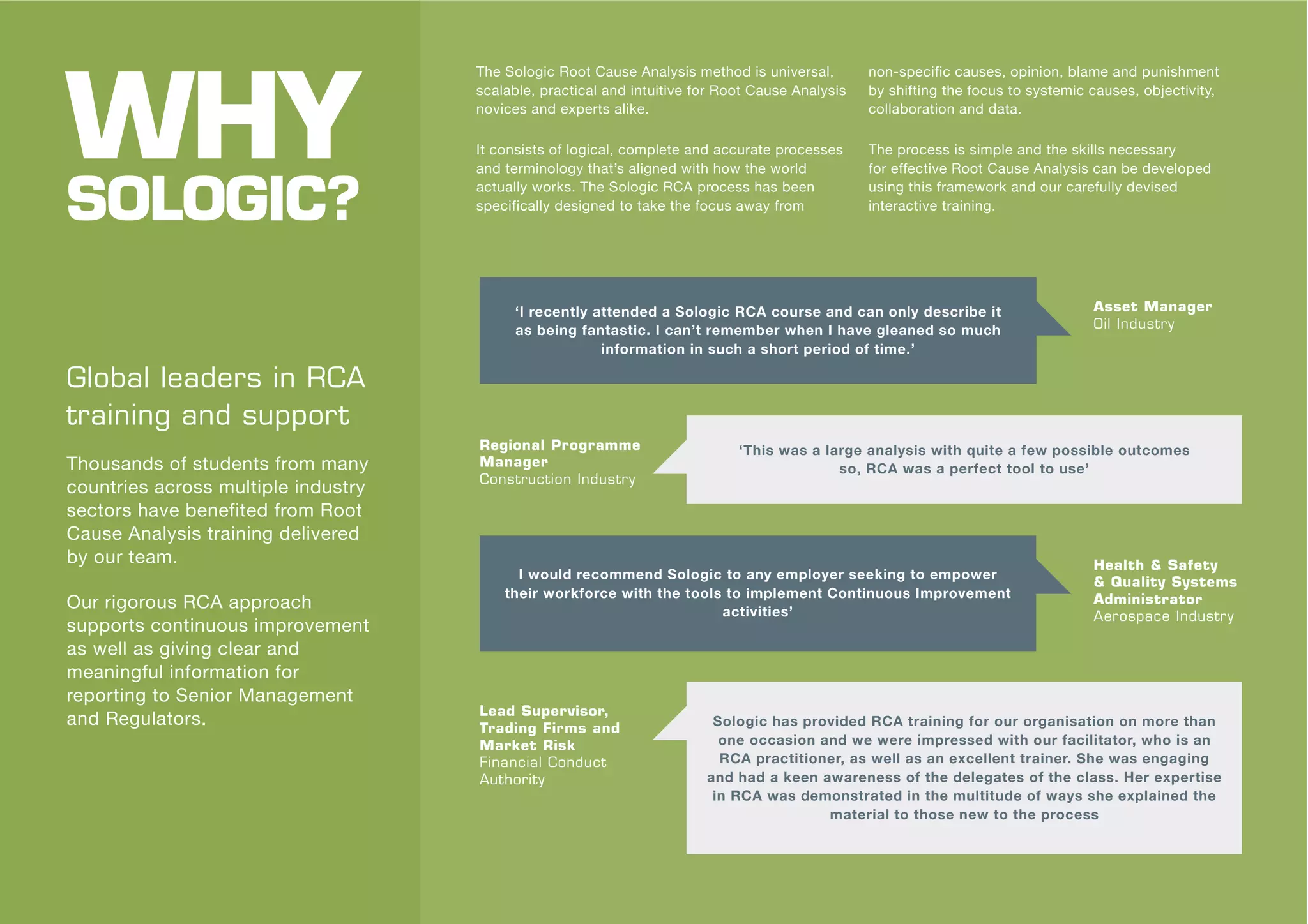 Sologic Brochure English | PDF