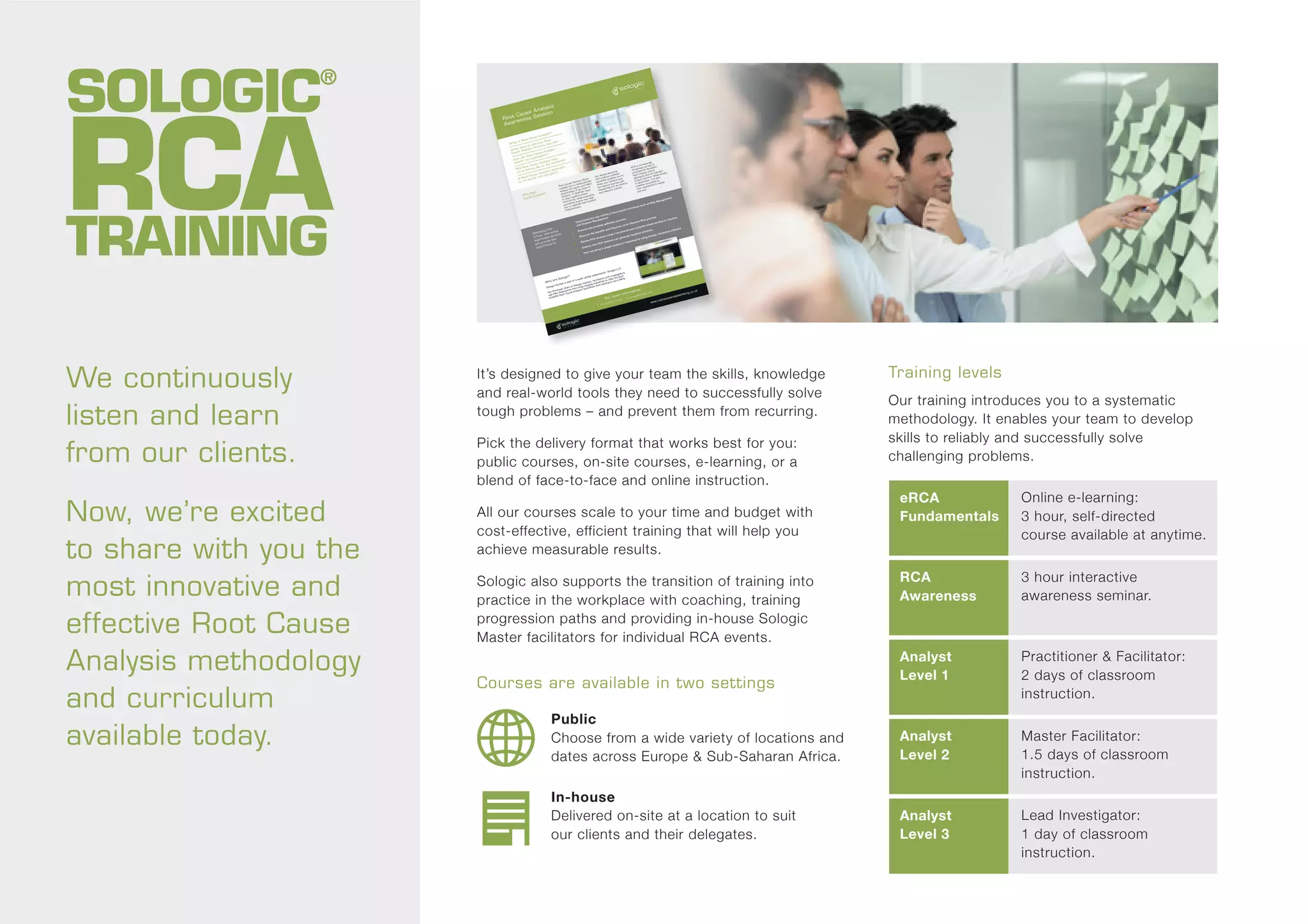 Sologic Brochure English | PDF