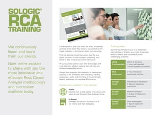 Sologic Brochure English | PDF