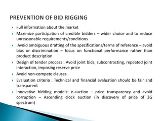 Presentation on public procurement and competition concern11 | PPTX
