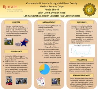MRC Poster Presentation | PPTX
