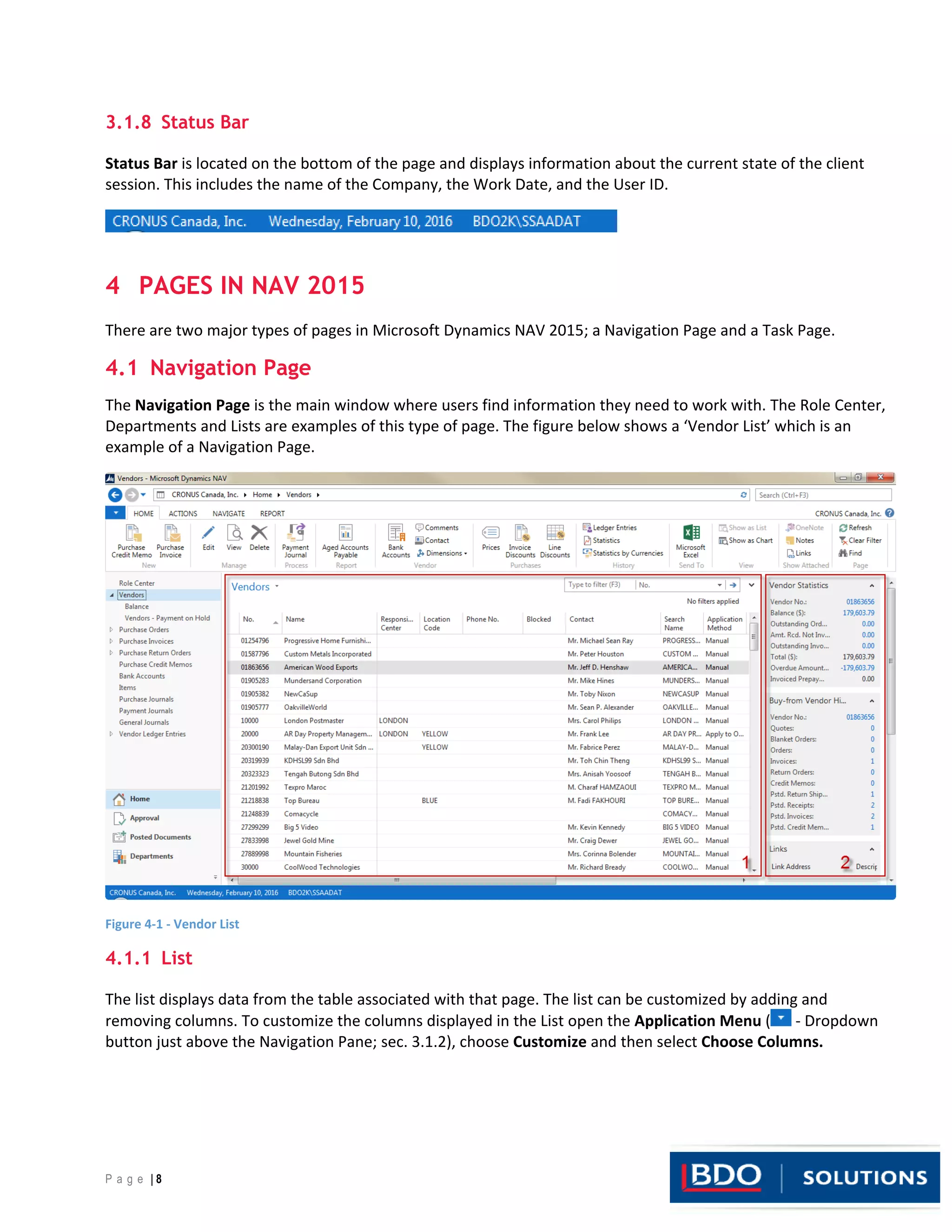 NAV 101 - Intro to Dynamics NAV 2015 | PDF