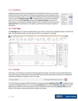 NAV 101 - Intro to Dynamics NAV 2015 | PDF