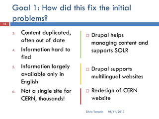 Study of a new architecture for the CERN web | PPT