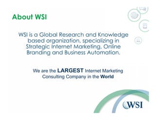 WSI Digital Marketing Strategy | PDF