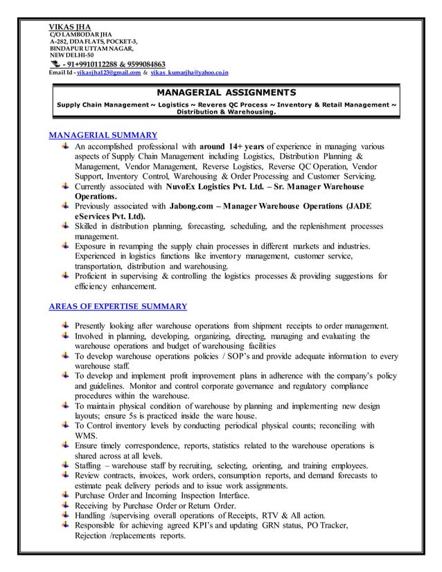 Update Profile_Vikas (2) | PDF