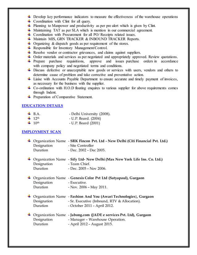 Update Profile_Vikas (2) | PDF
