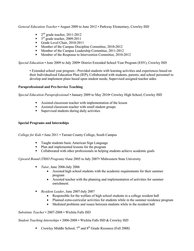 2015 Resume | PDF