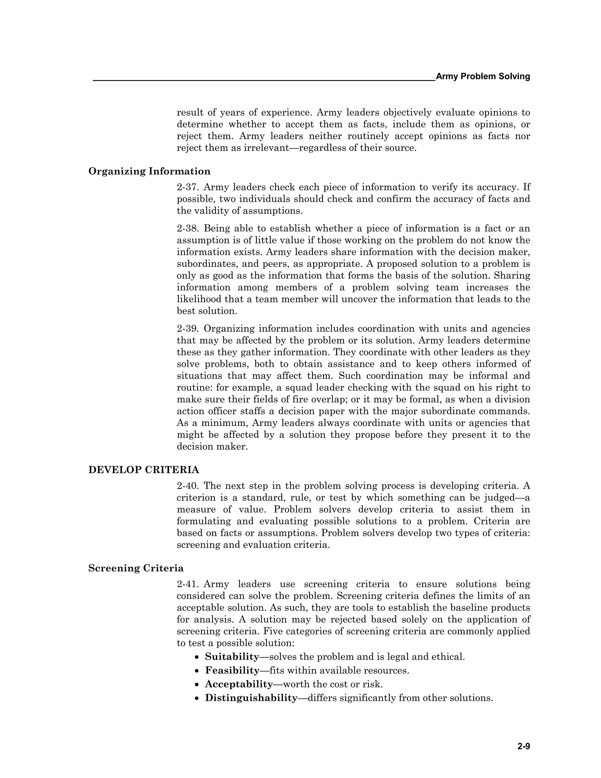 FM 5-0 - Army Planning & Orders Production | PDF