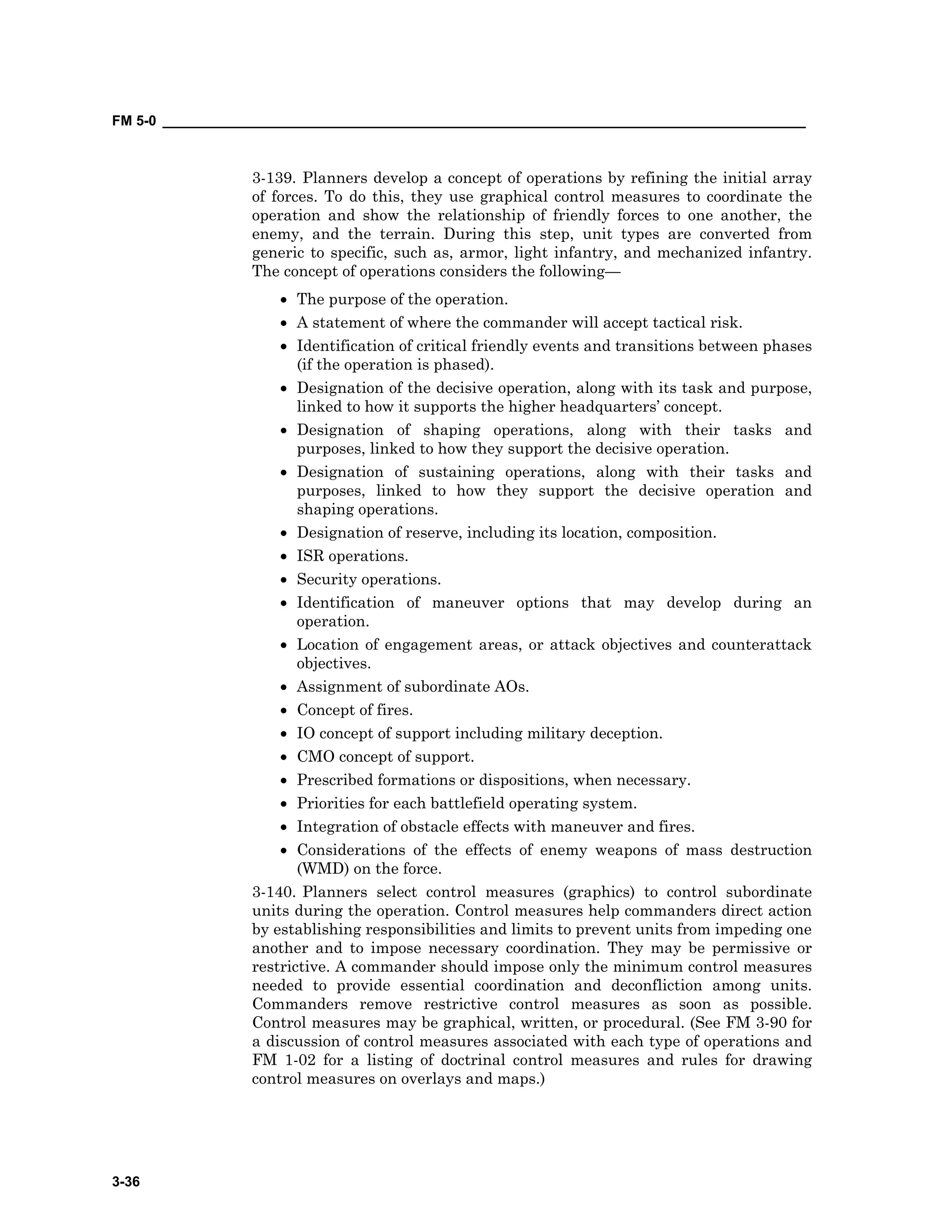 FM 5-0 - Army Planning & Orders Production | PDF