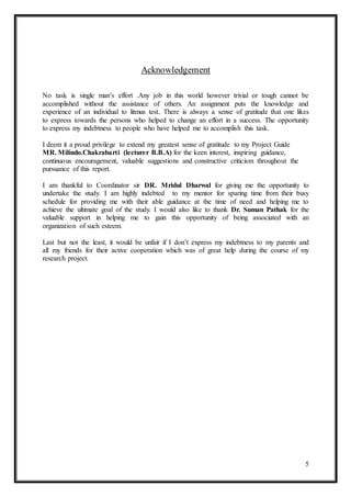 desertation report | PDF