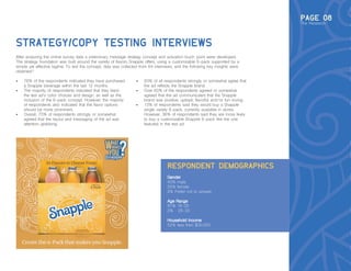 TEAM328_Snapple_FinalPlansBookSmall_UpdateMay2016 | PDF | Advertising ...