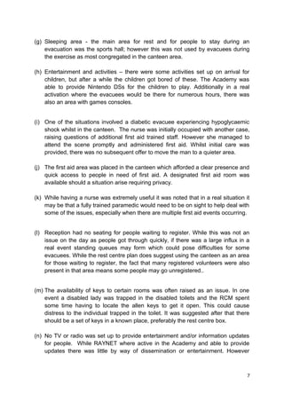 Rest Centre 2016 report | PDF