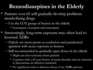 Breaking Benzos | PPT