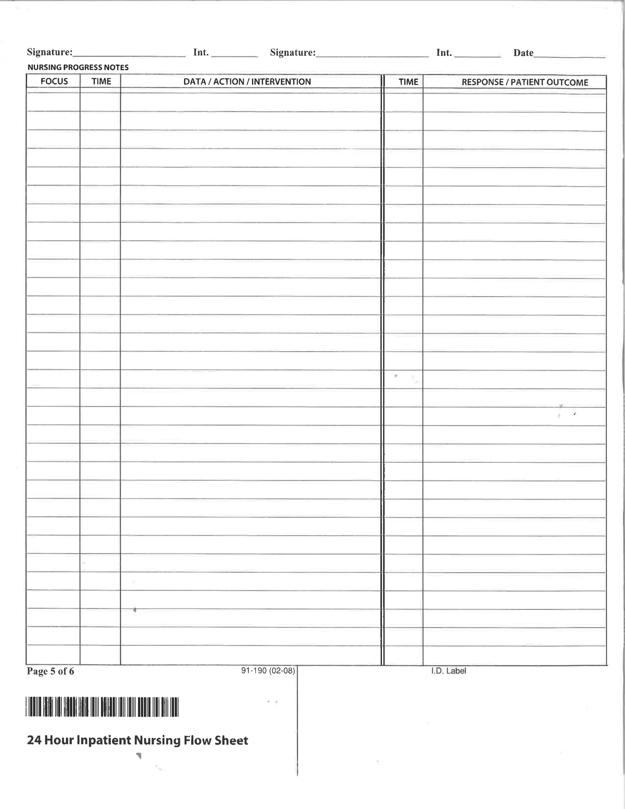 Example Trifold Charting | PDF