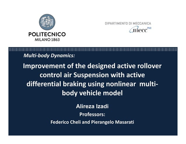 Active differential braking | PPT