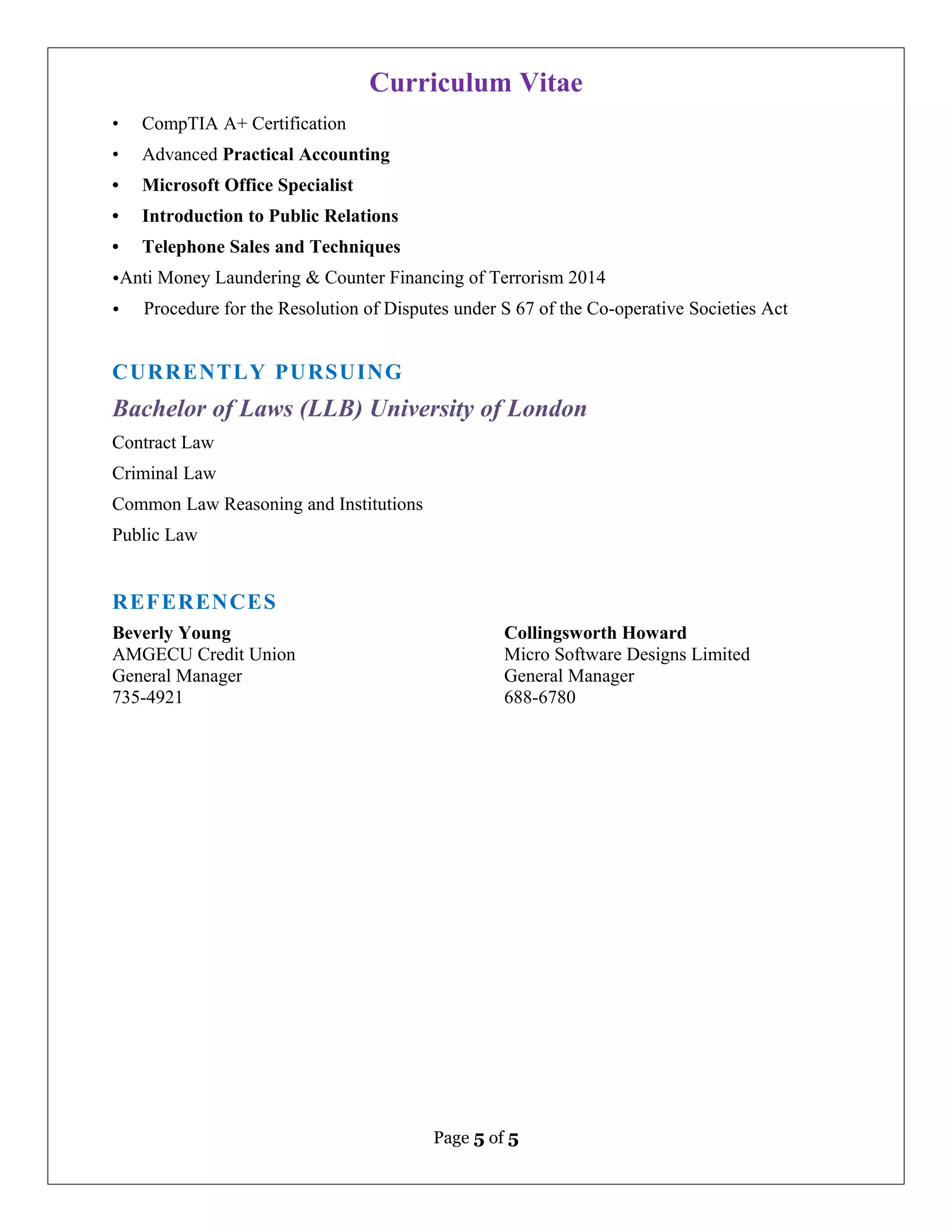 Nicole Hernandez CV | DOC