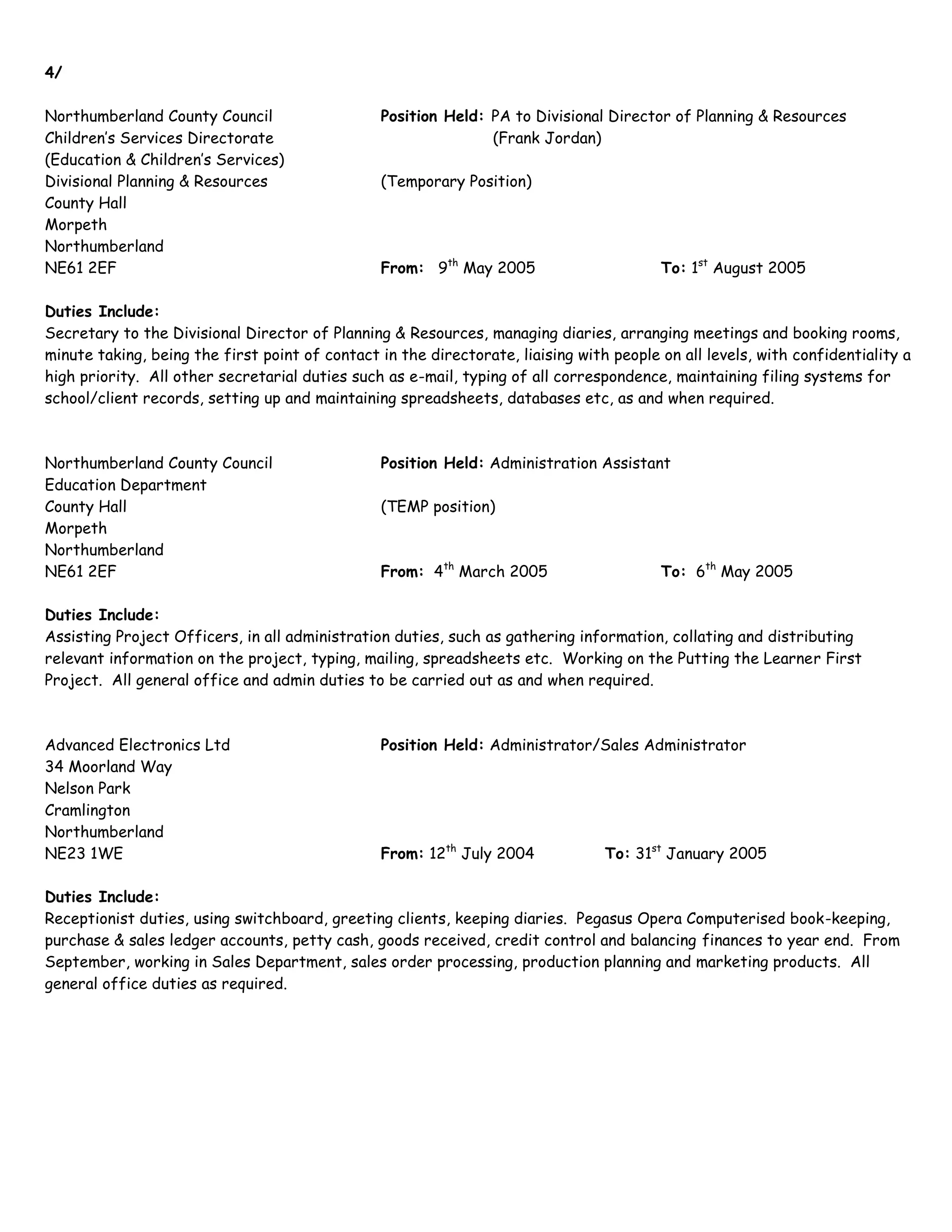 Lynne Robinson CV-2014 | PDF