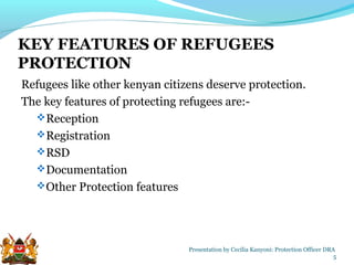 REFUGEE PROTECTION IN KENYA | PPT | Adoption and Fostering | Parenting