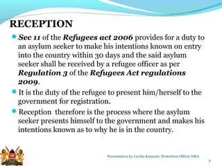 REFUGEE PROTECTION IN KENYA | PPT