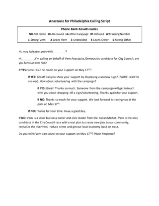 Phone Bank ScriptREVISED | DOCX