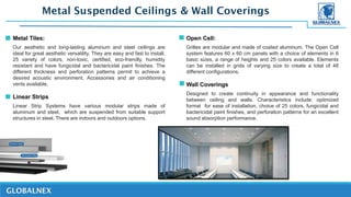 Globalnex Presentation MF Ceilings & Grid | PPT